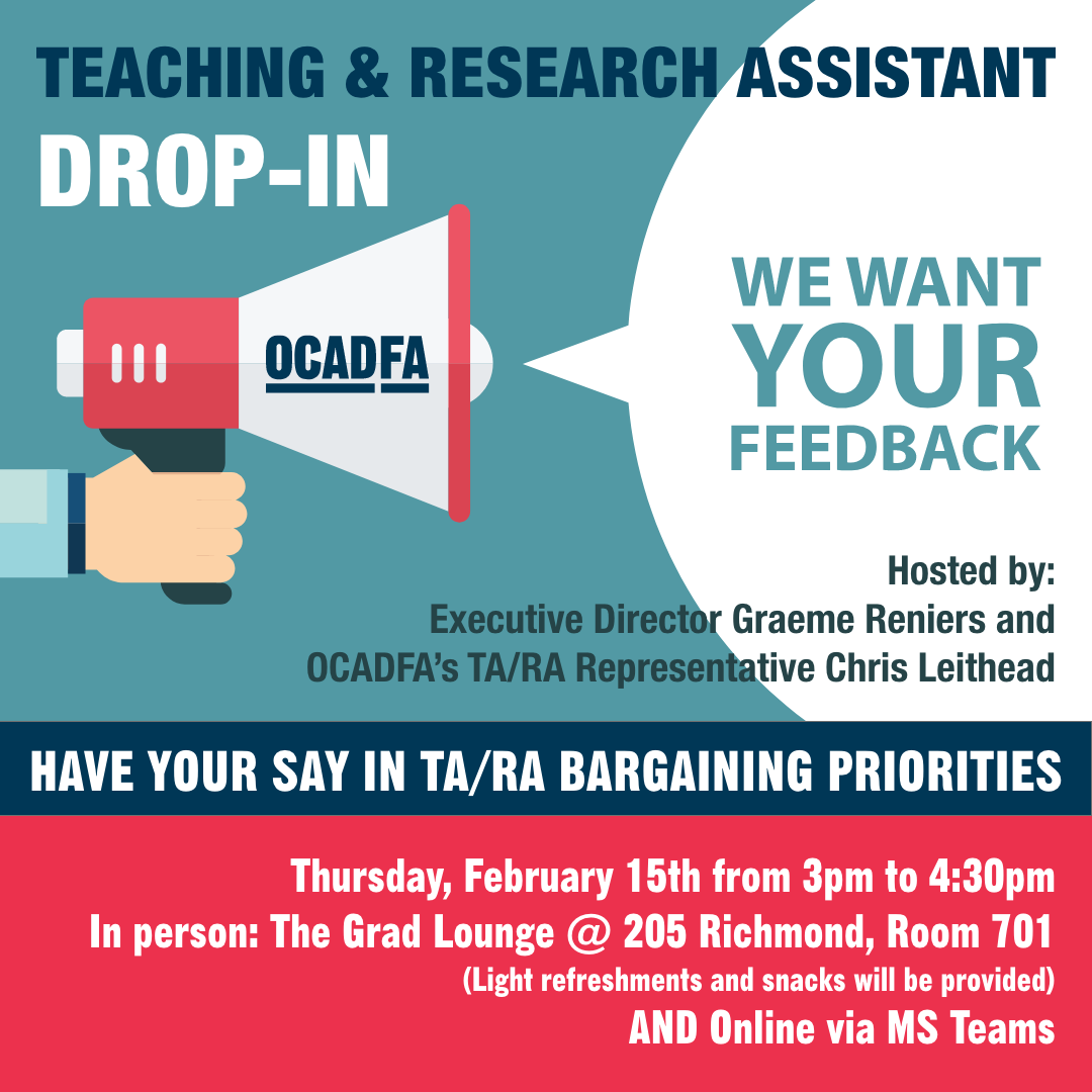 OCADFA | OCAD University Faculty Association